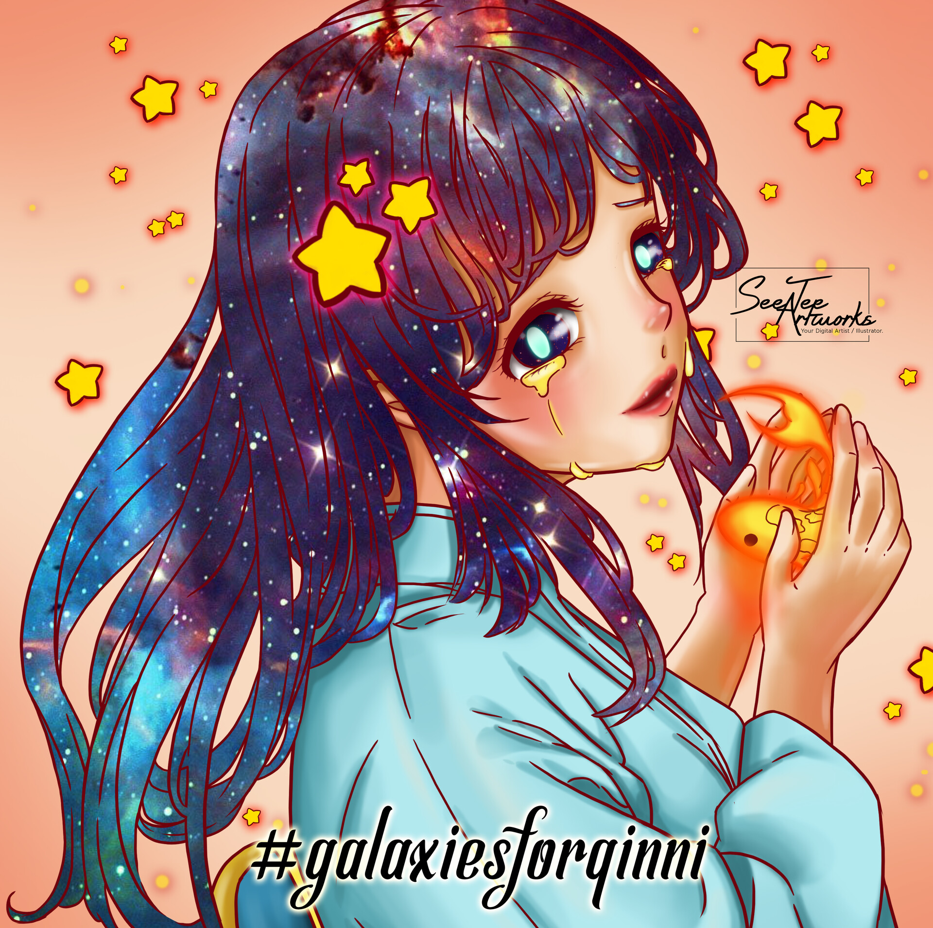 ArtStation - GALAXIES FOR QINNI