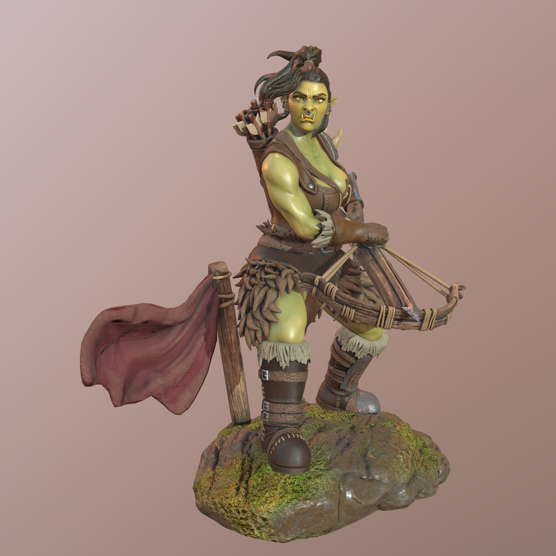 ArtStation - Gin'Anmu Ogre Crossbow expert