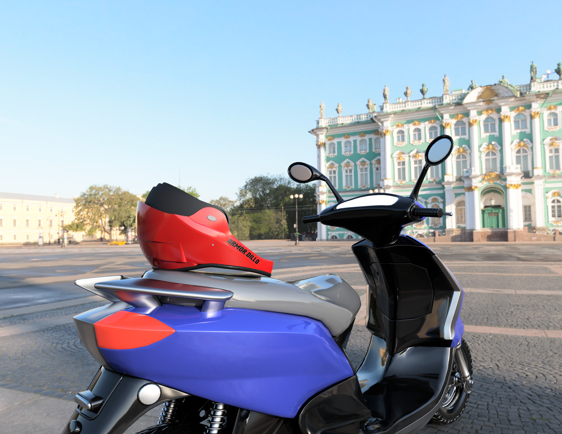 Diego Ignacio Miranda Cornejo - The Armor-Dillo Crash Helmet