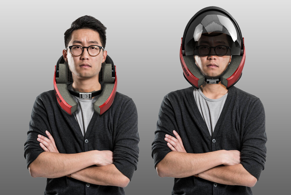 Diego Ignacio Miranda Cornejo - The Armor-Dillo Crash Helmet