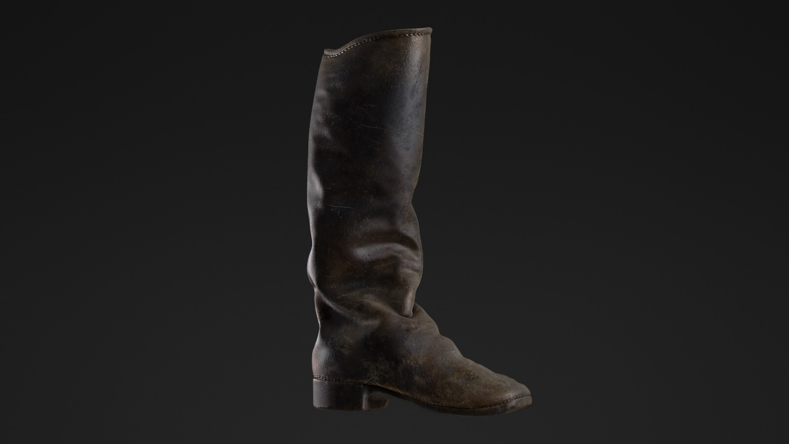 ArtStation - Medieval Boot