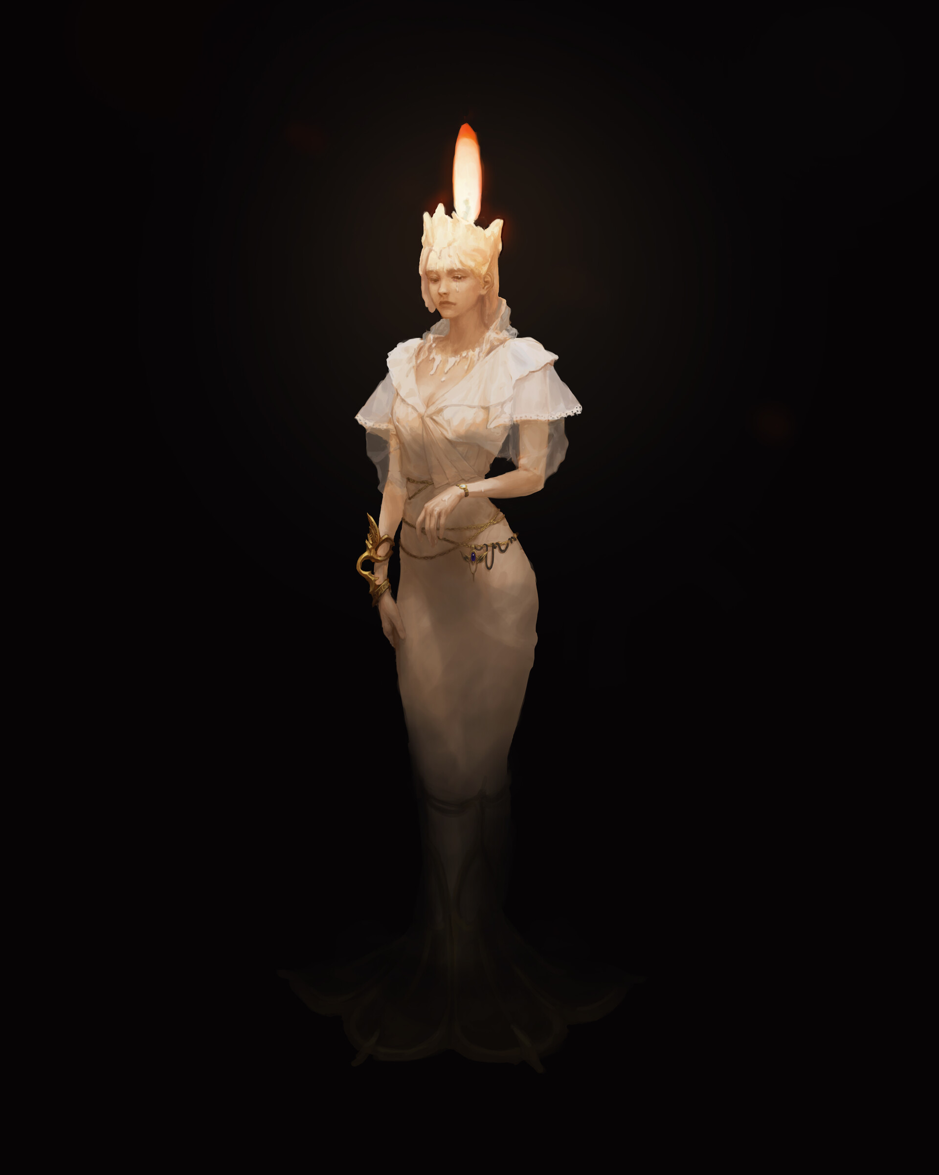ArtStation - Candle queen