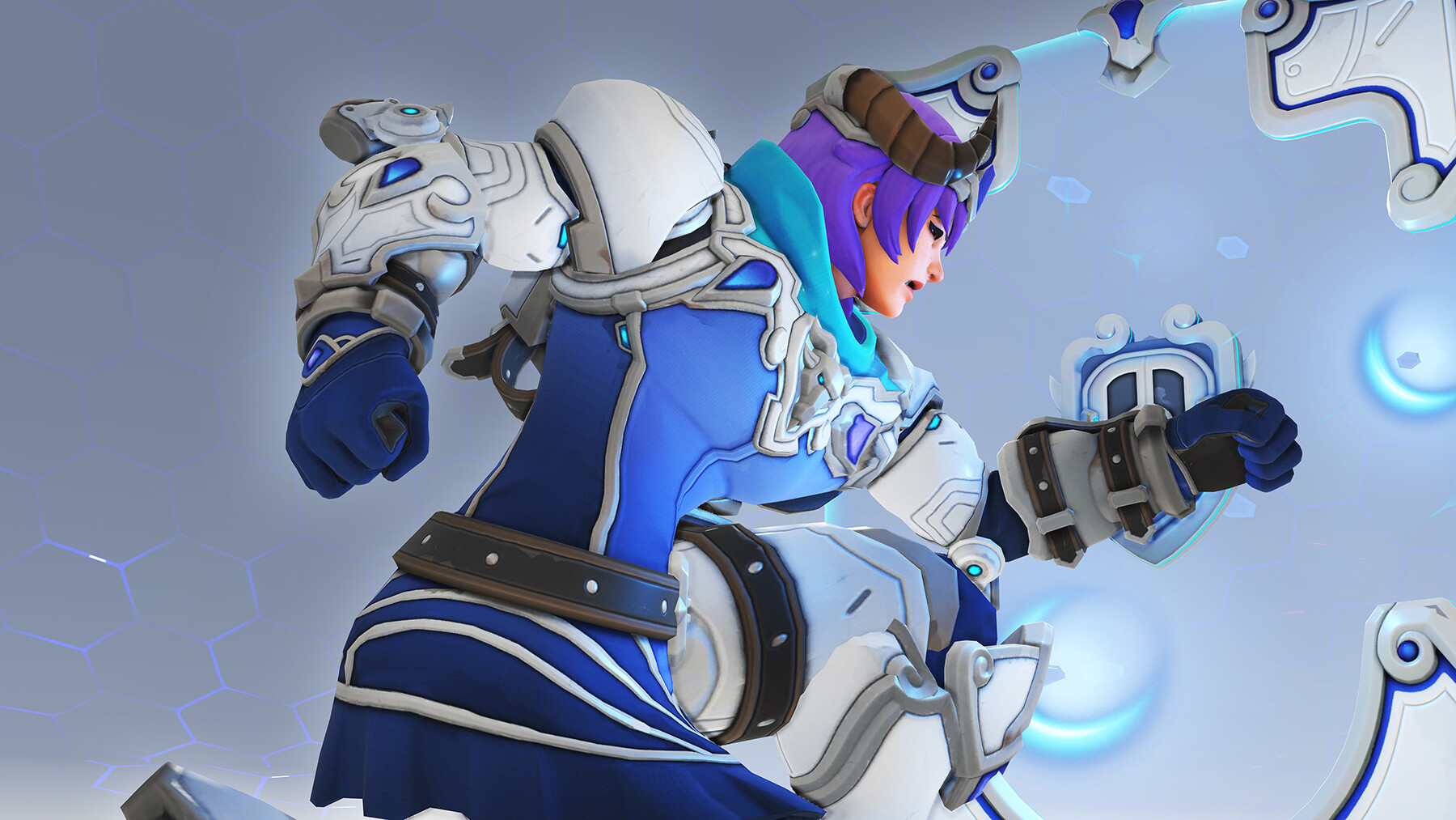 RABCAT GAME ART - OVERWATCH - Brigitte 'Goat' Character Skin