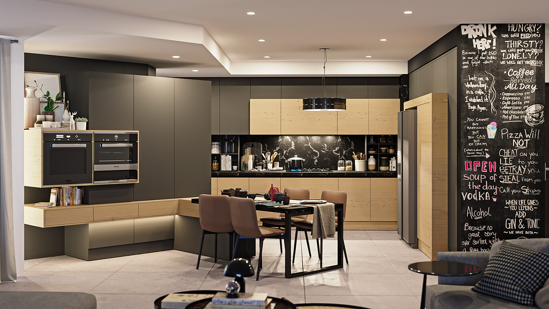 ArtStation - modern kitchen