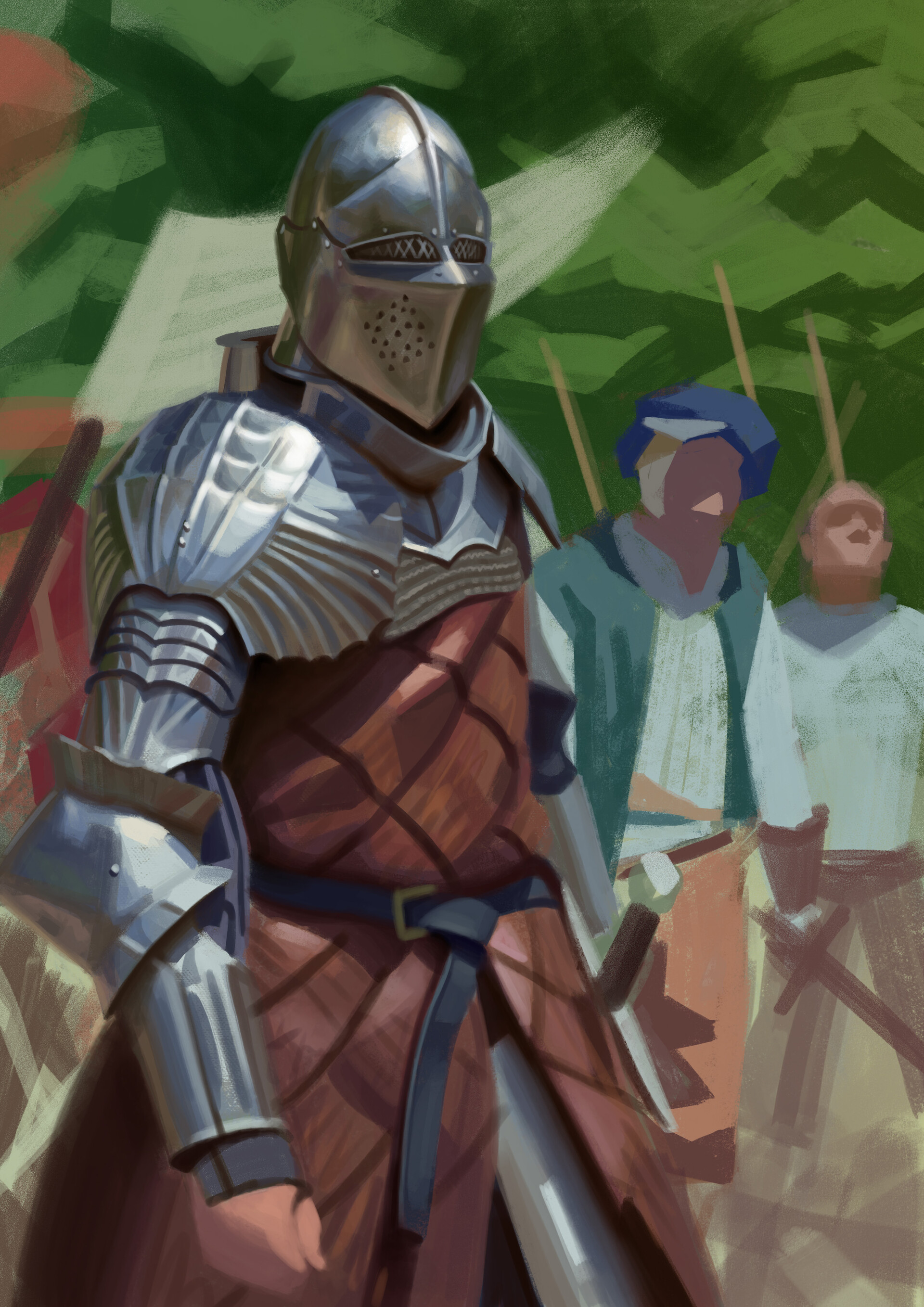 ArtStation - Armour study