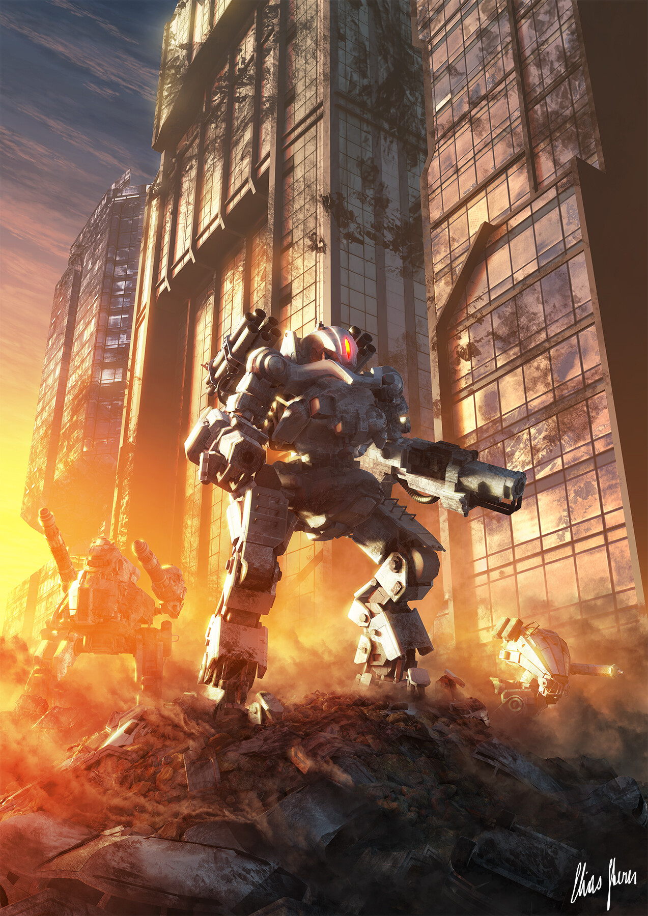 ArtStation - Triumphant in the Ashes