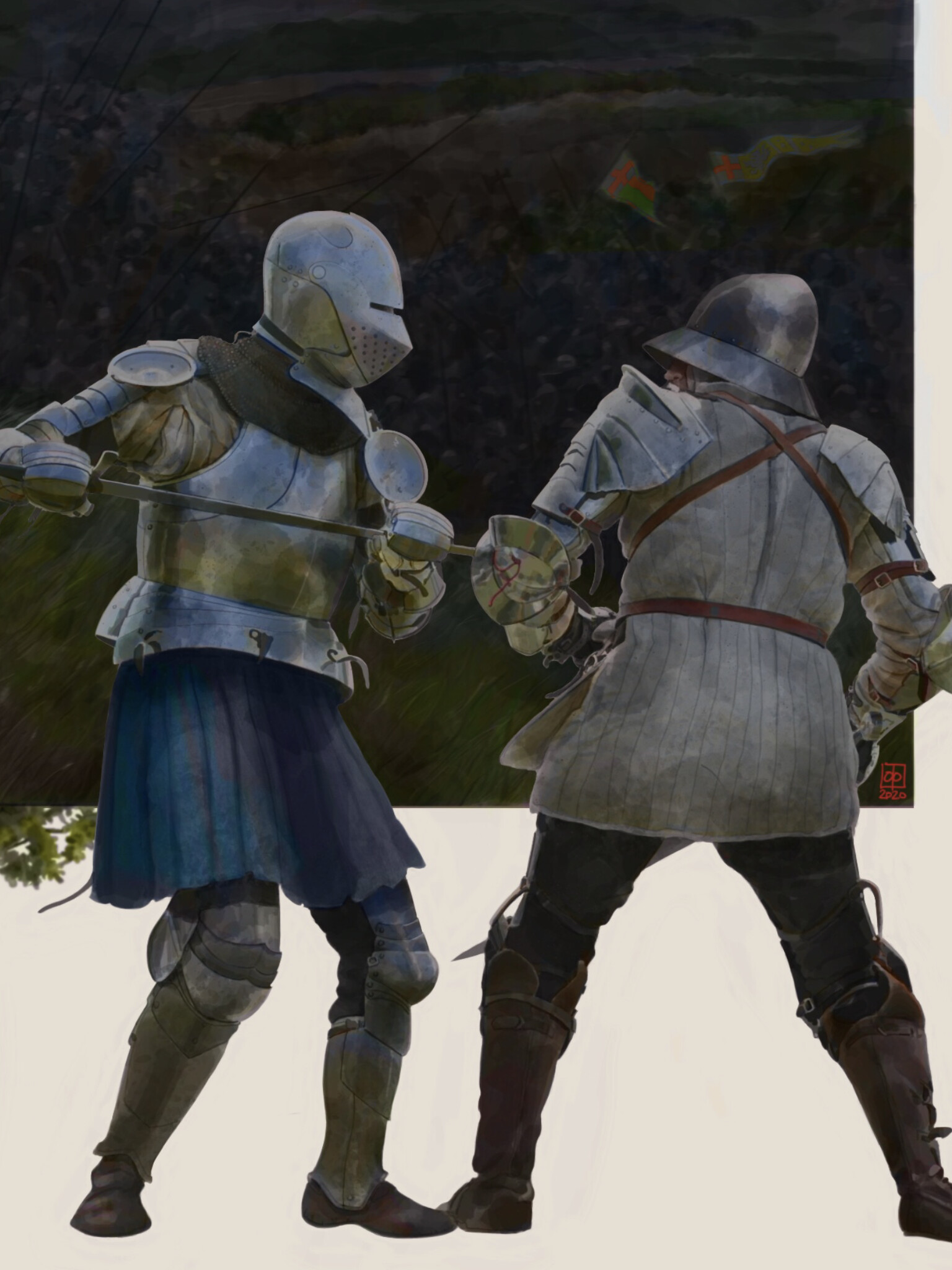 Daniel Irwin - The Battle of Flodden Field, 1513.