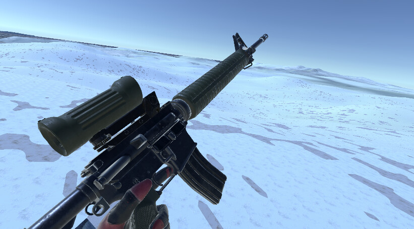 ArtStation - Virtual Reality Indirect Fire Simulator