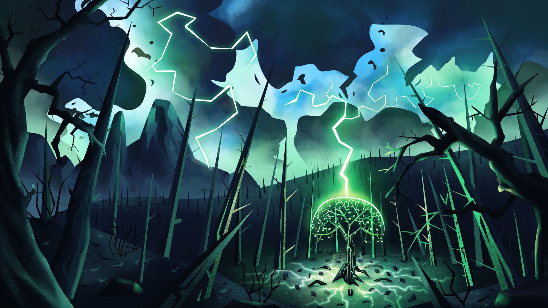 ArtStation - The Garden of Thor