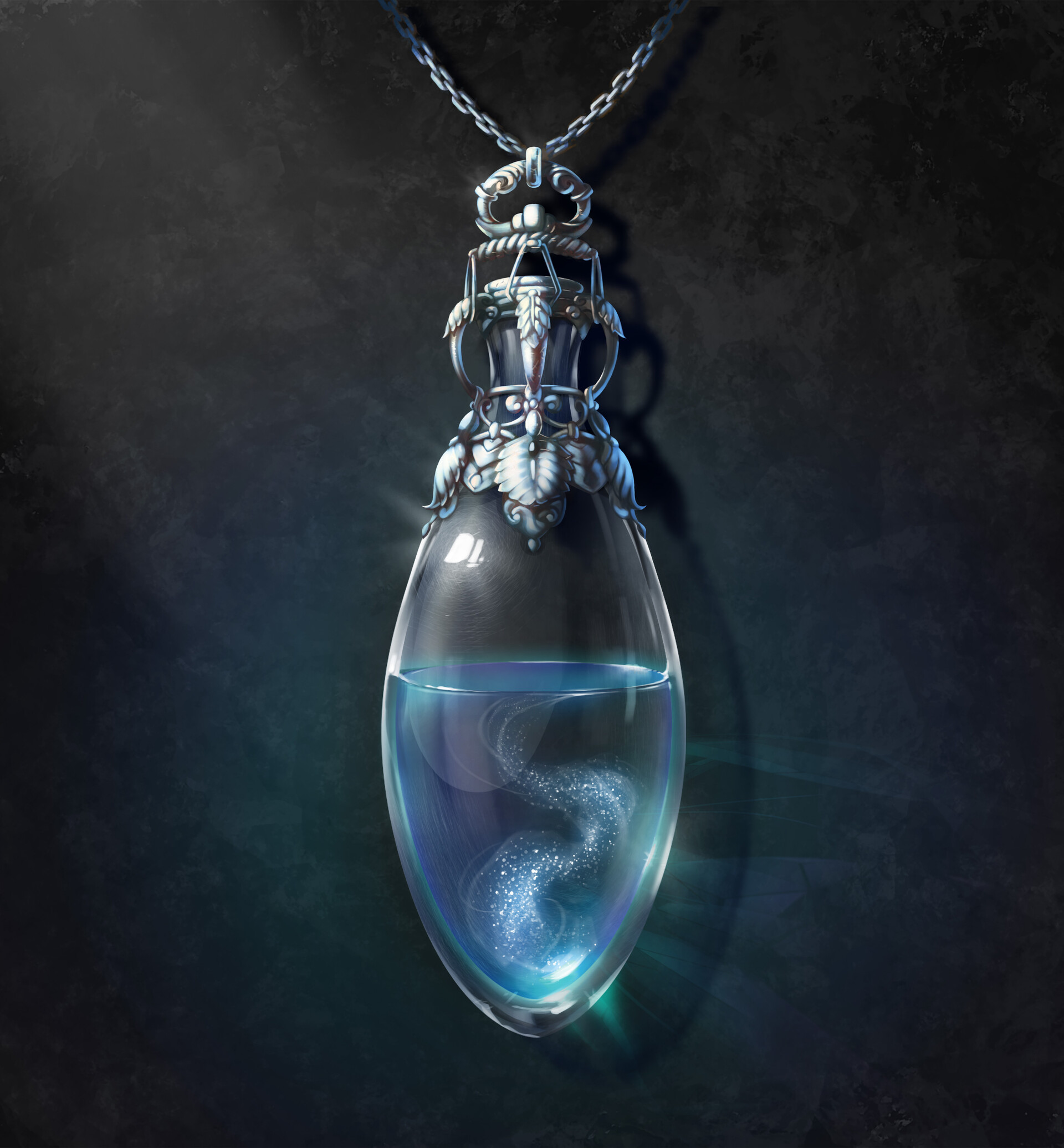 ArtStation - Magic bottle. Lessons