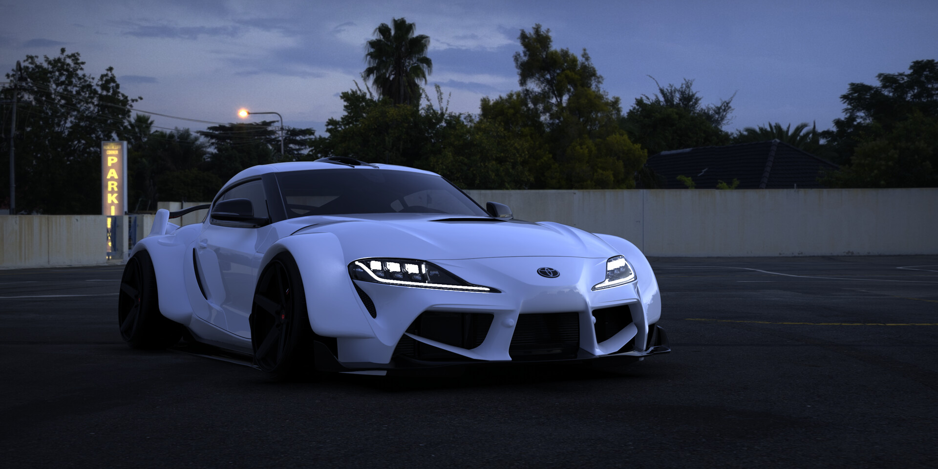 ArtStation - Toyota GR Supra "19 M.k.2