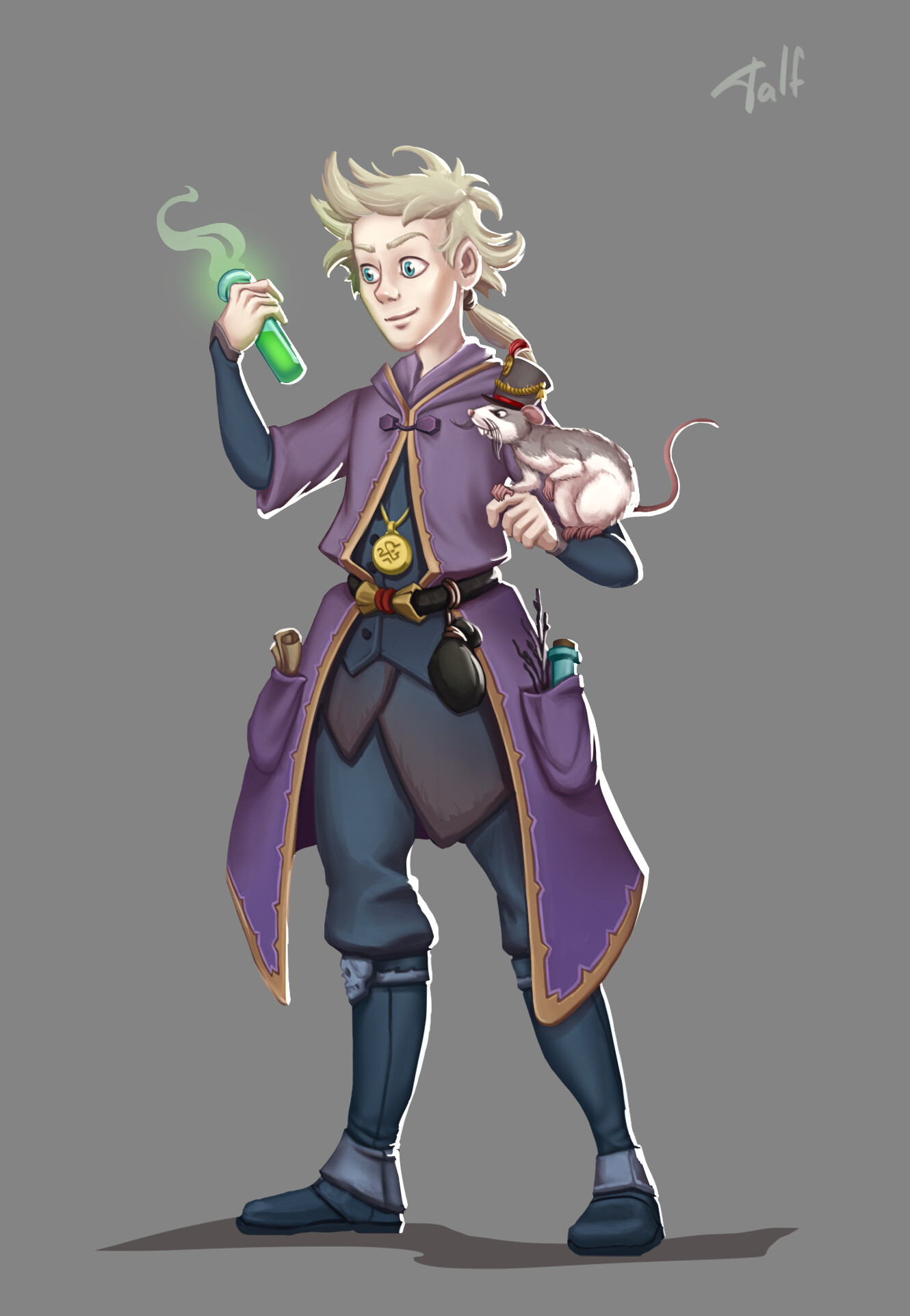 ArtStation - Young Necromancer