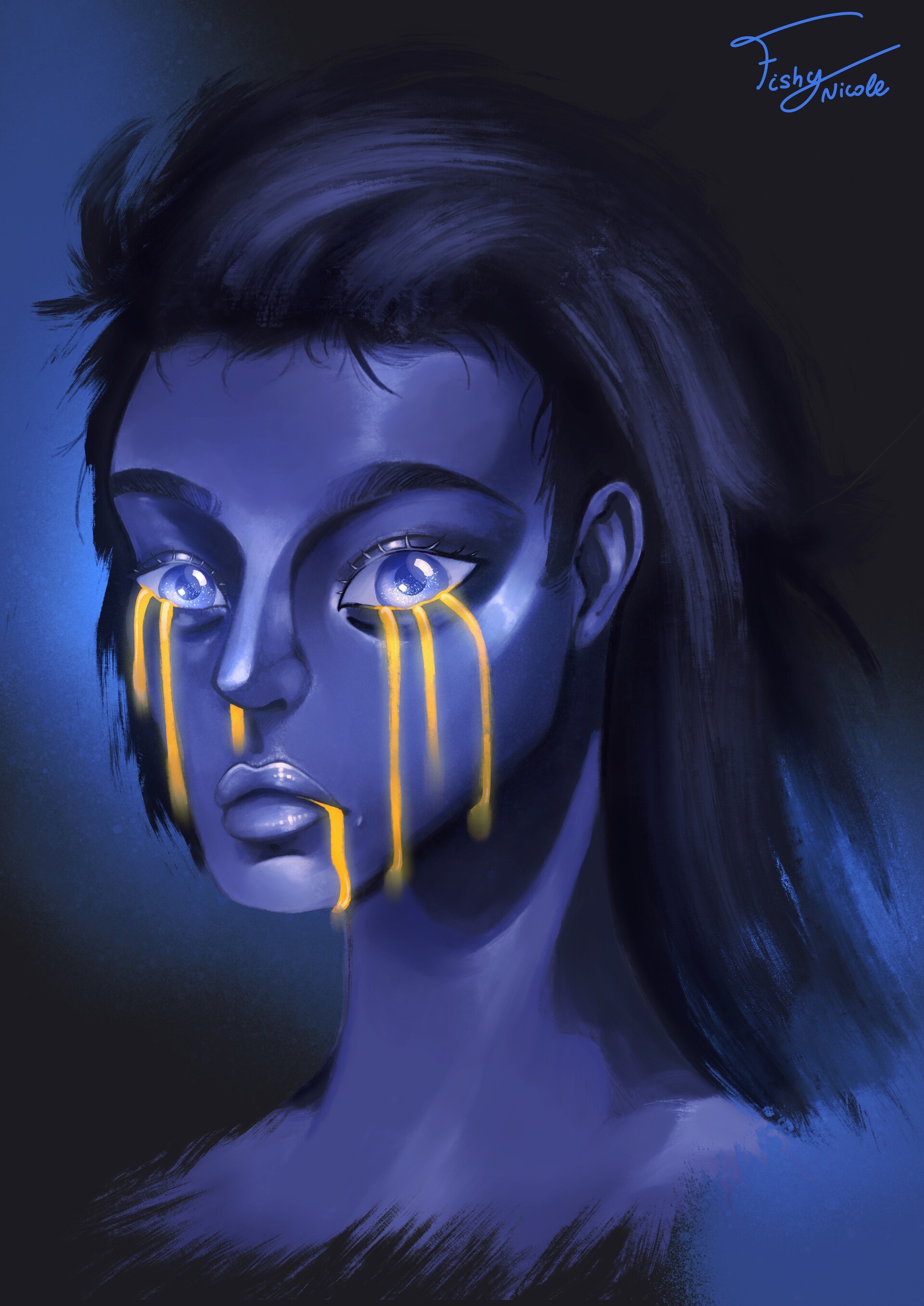 ArtStation - Golden tears