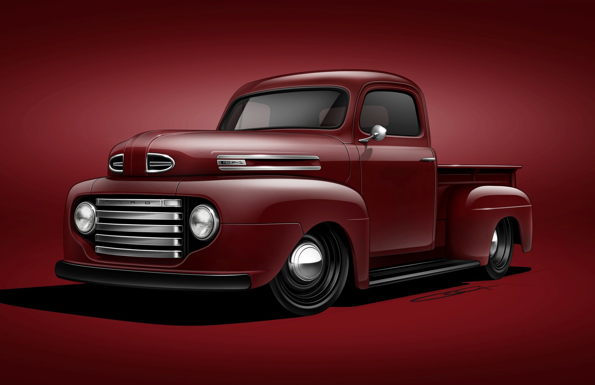 ArtStation - 48 Ford