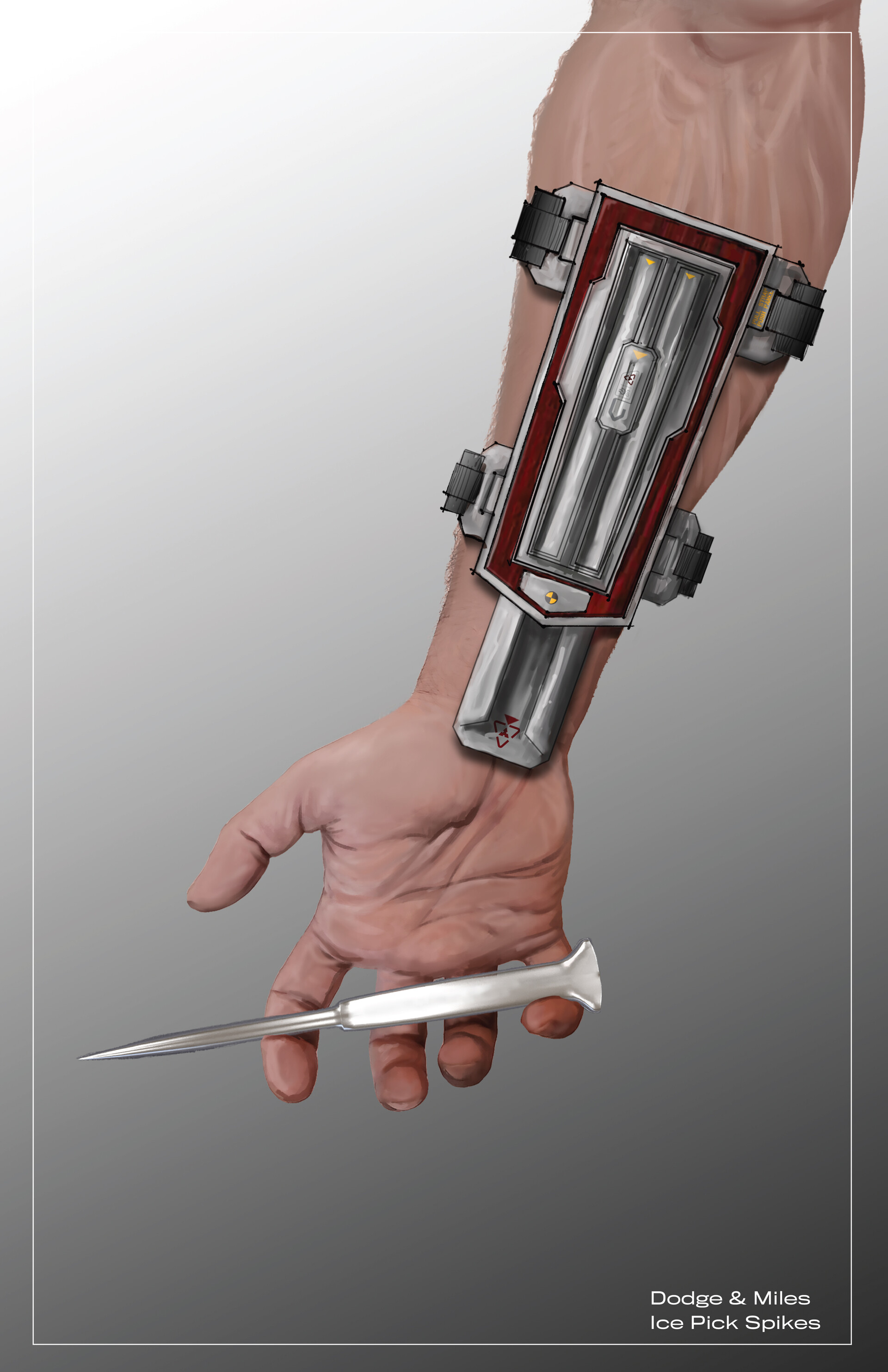 Wrist Mounted Blades