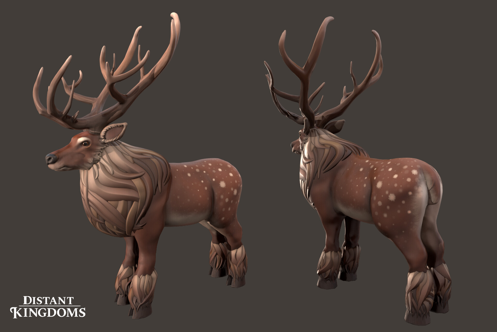 Katy Wood - Deer Creatures - Distant Kingdoms