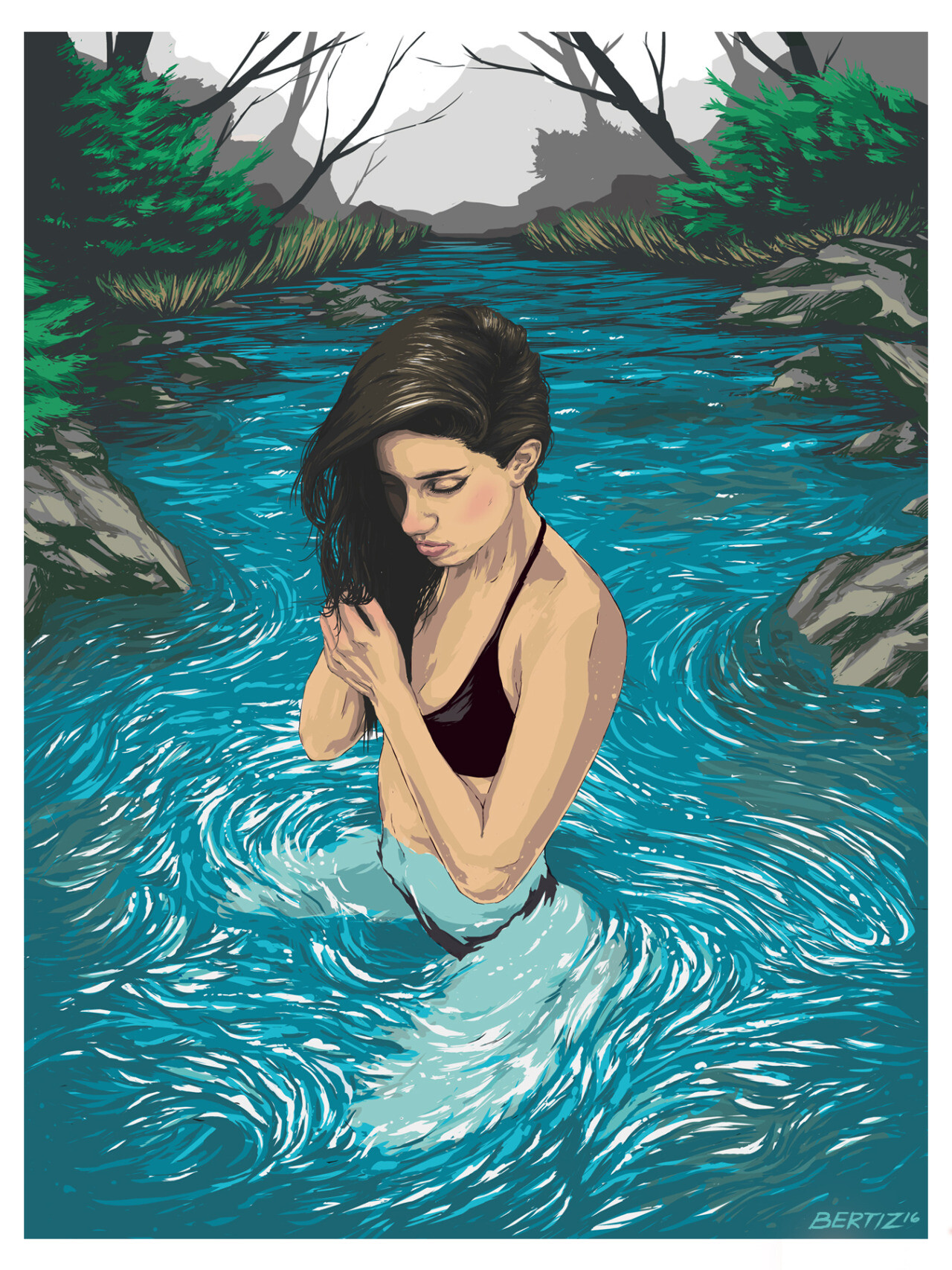 ArtStation - River, 2017