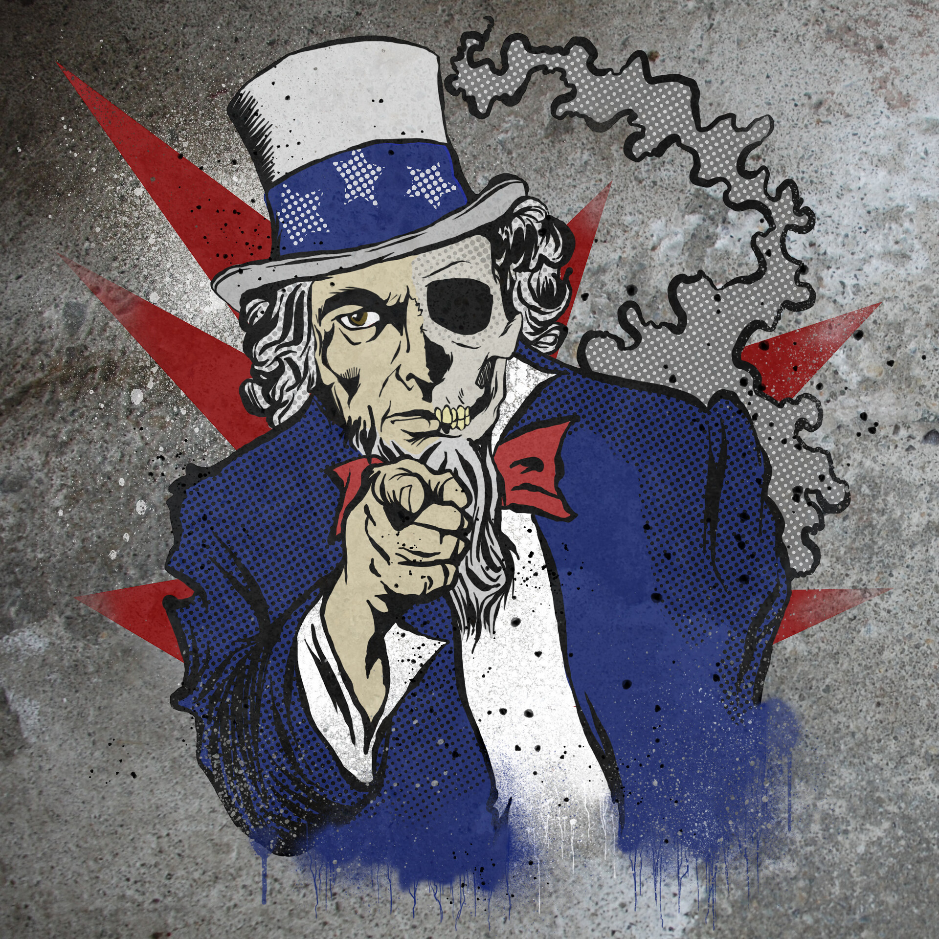 ArtStation - Uncle Sam (Want You Dead)