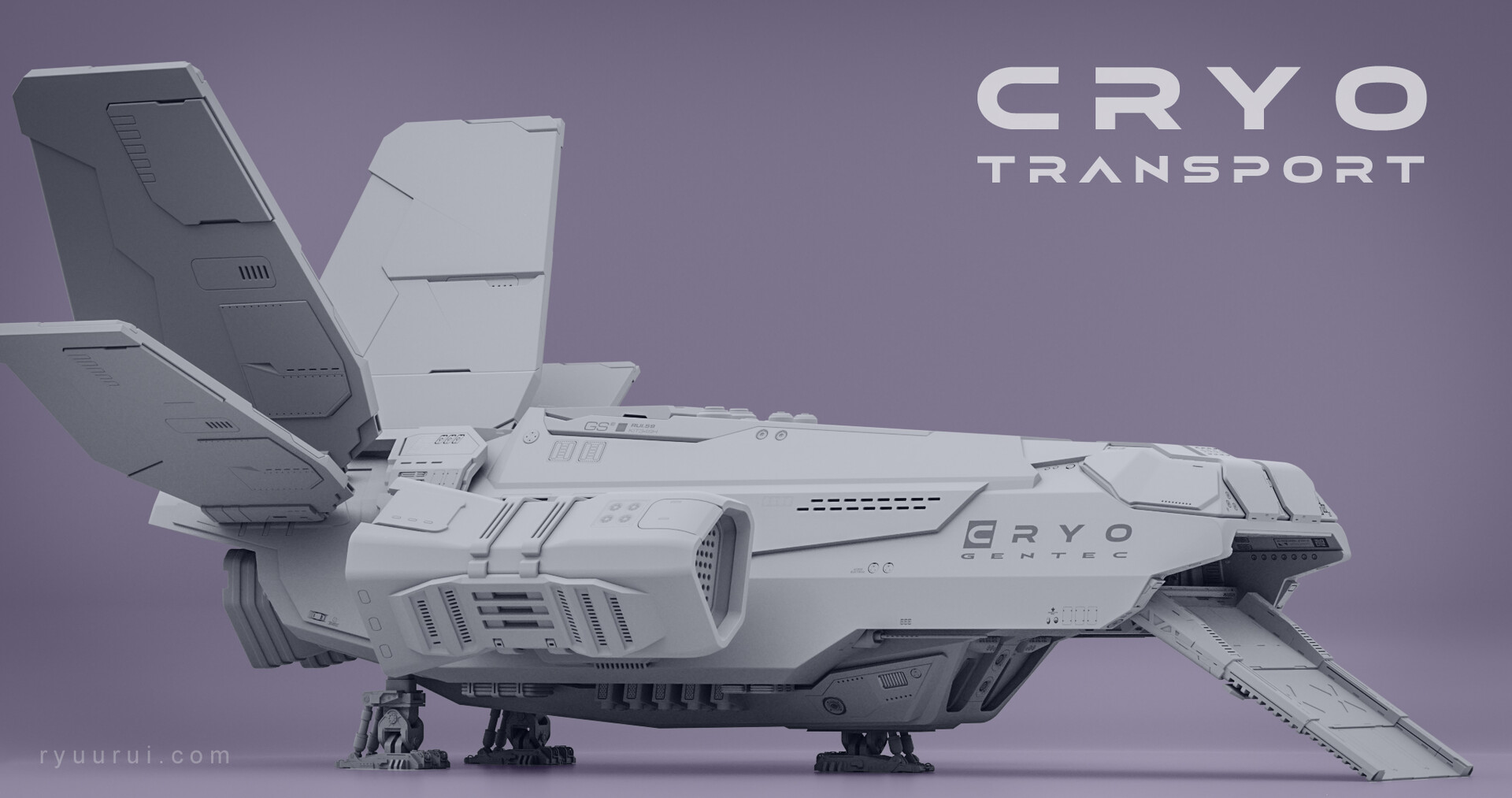 Ponte Ryuurui - CRYO GenTec transport ship