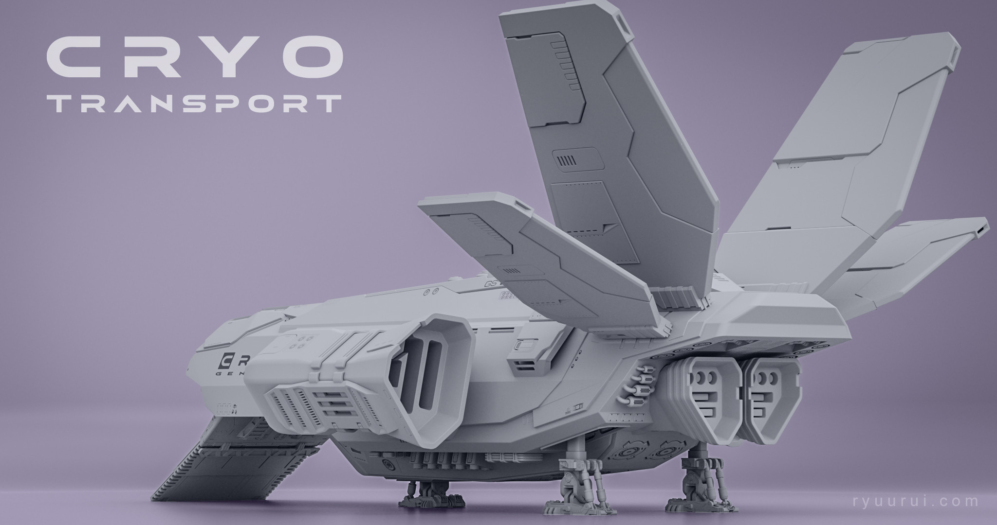 Ponte Ryuurui - CRYO GenTec transport ship