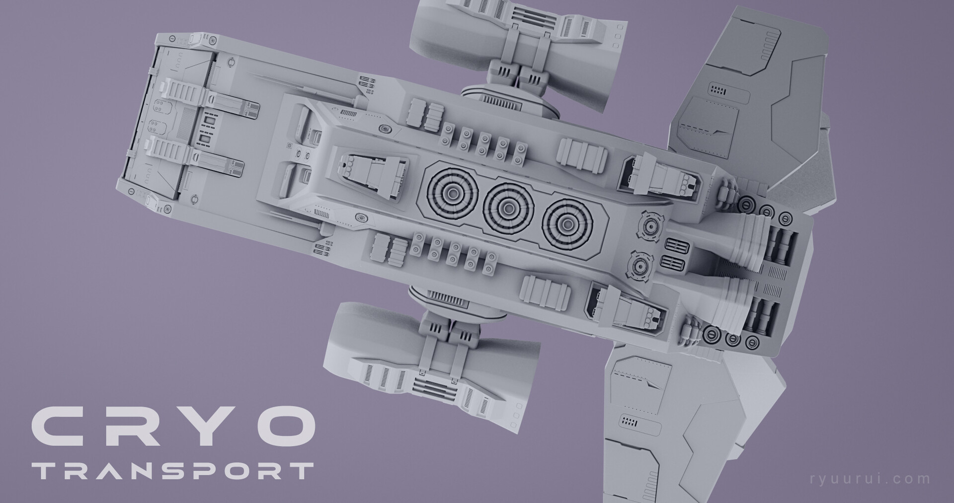 Ponte Ryuurui - CRYO GenTec transport ship