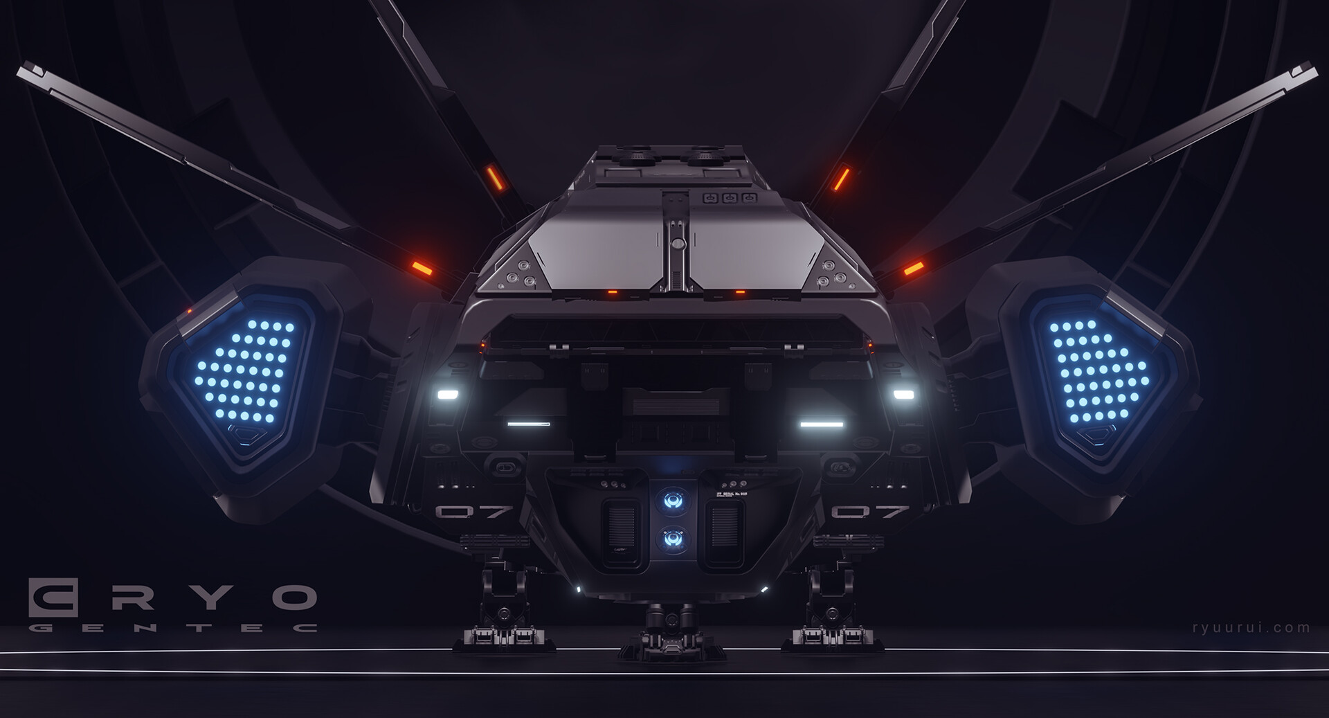 Ponte Ryuurui - CRYO GenTec transport ship