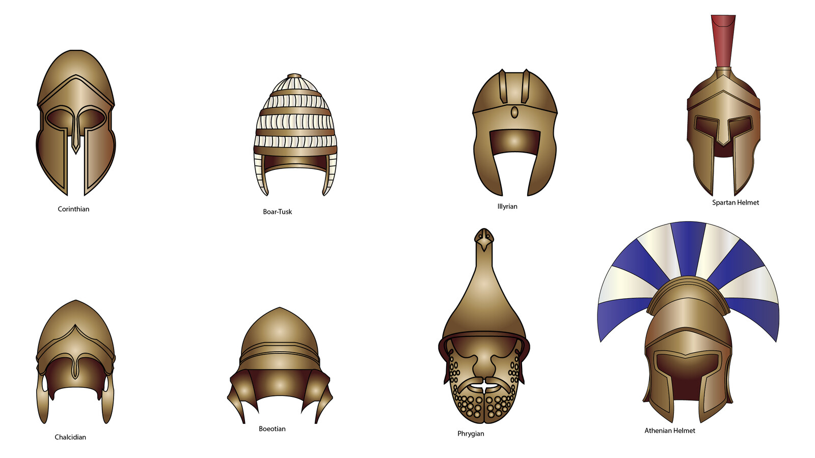 Josh Morris - Ancient Greek Weapons & Armour Concept Art