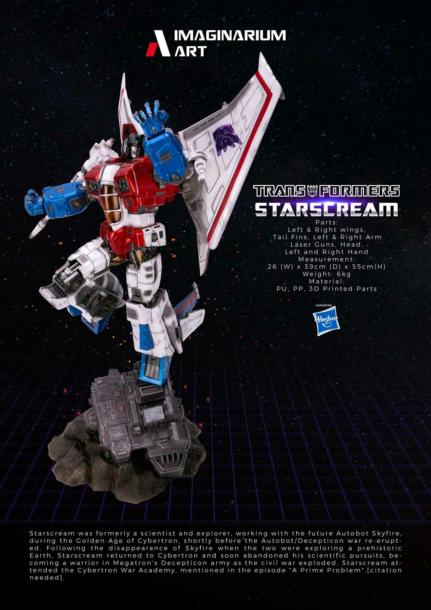 ArtStation - Imaginarium Art: Starscream 1:20 Scale