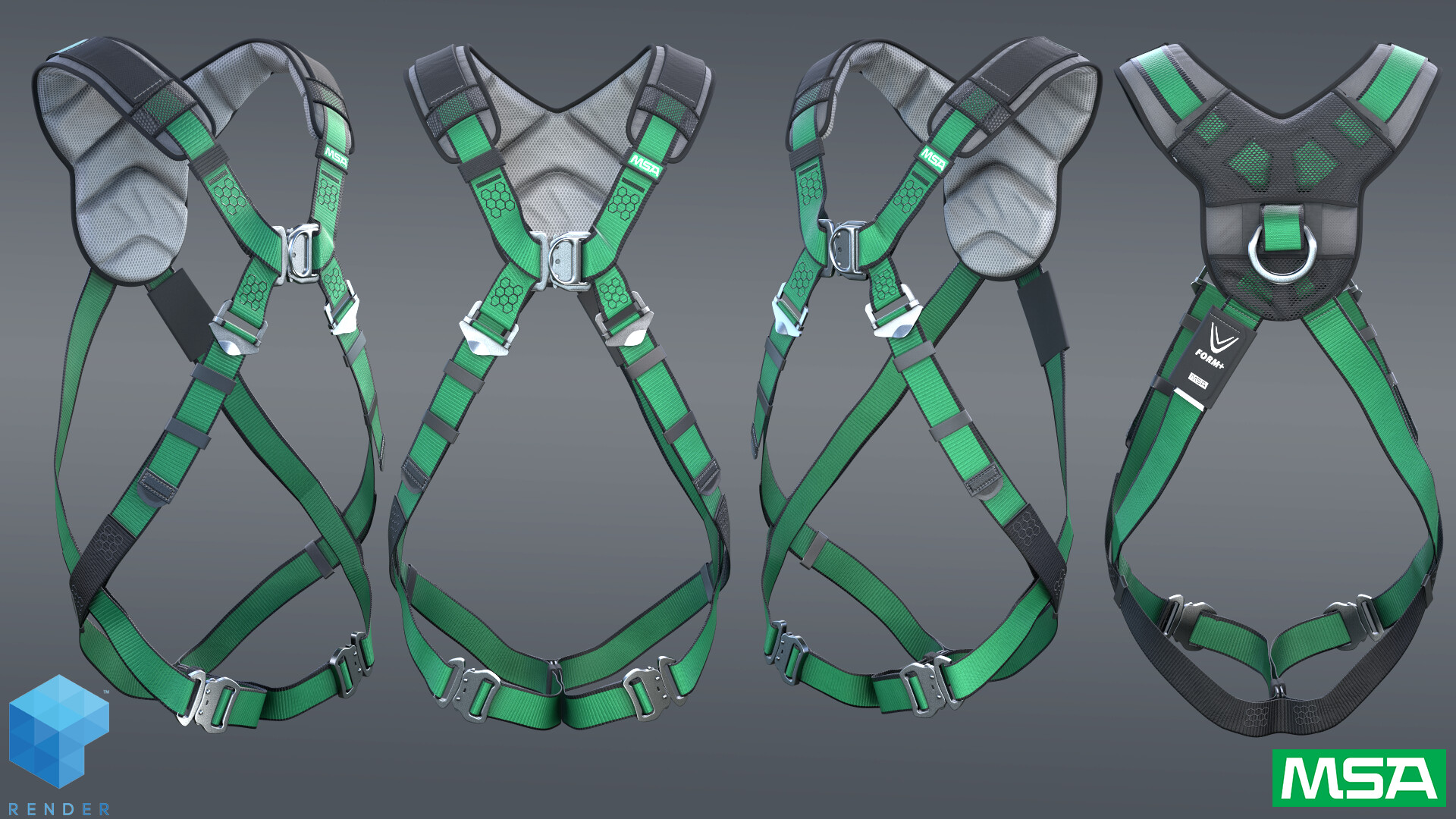 ArtStation - V-Form+ MSA Harness