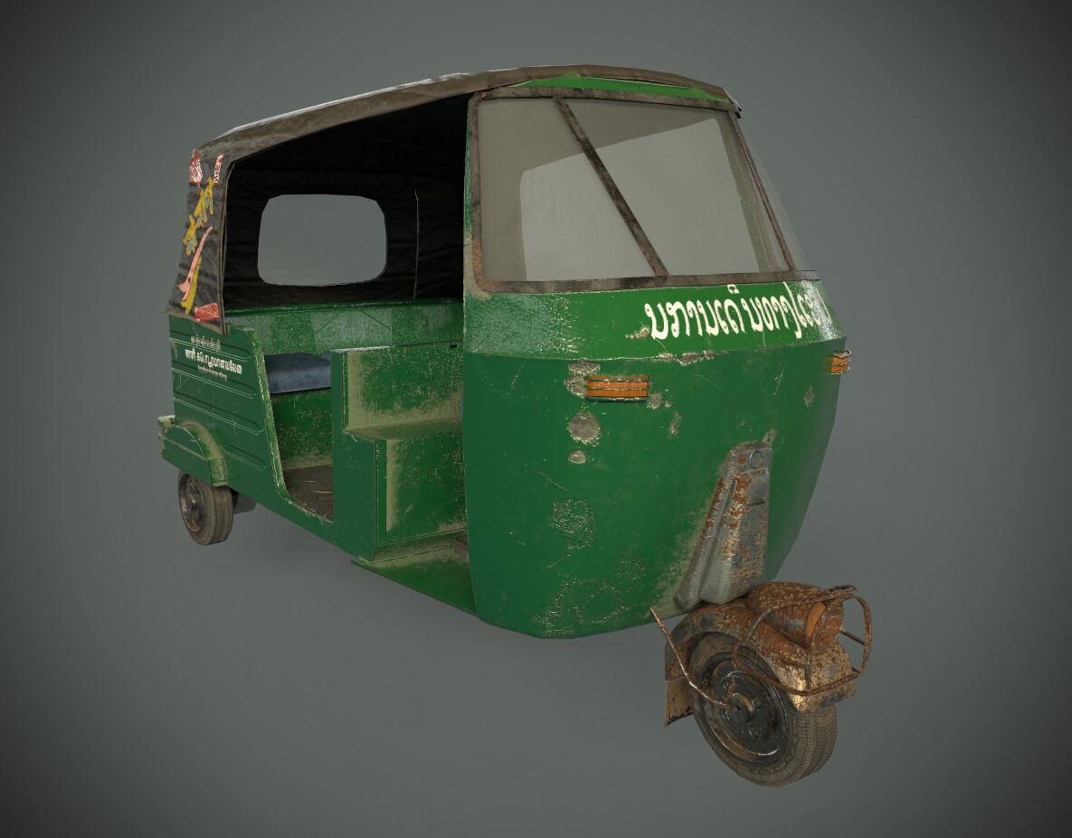 ArtStation - Rickshaw
