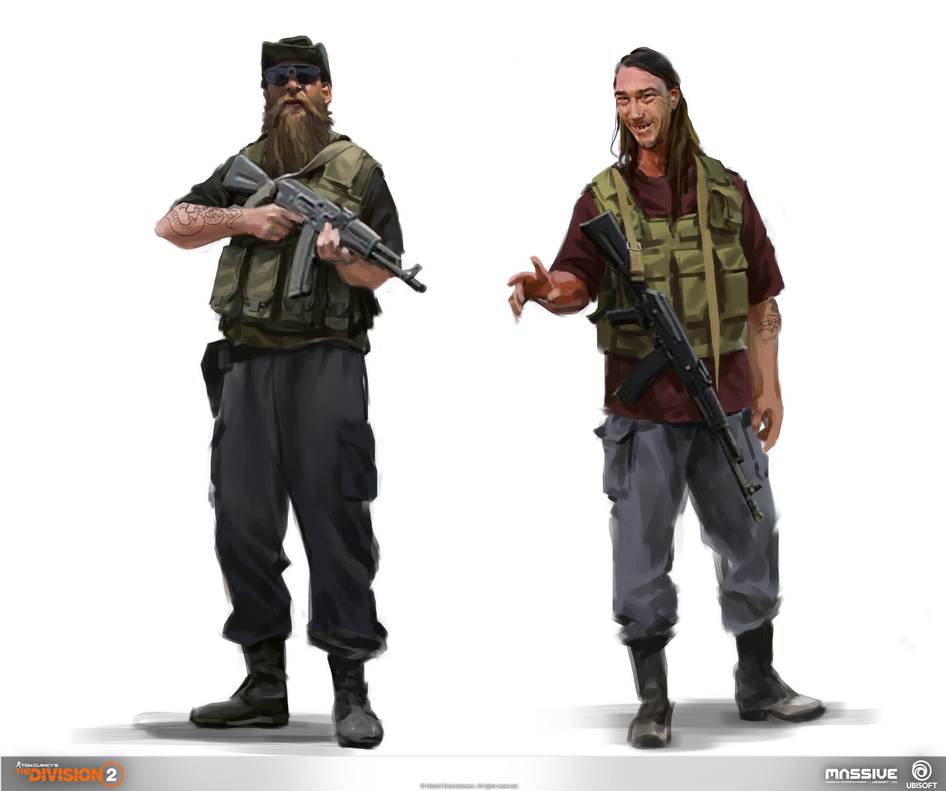 Miguel Iglesias - The division2- Character Concept art