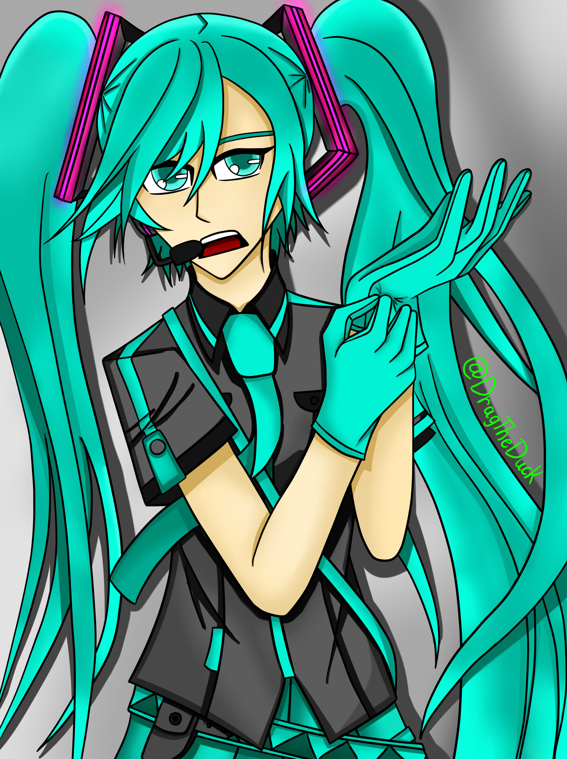 ArtStation - Hatsune Miku- Love is War