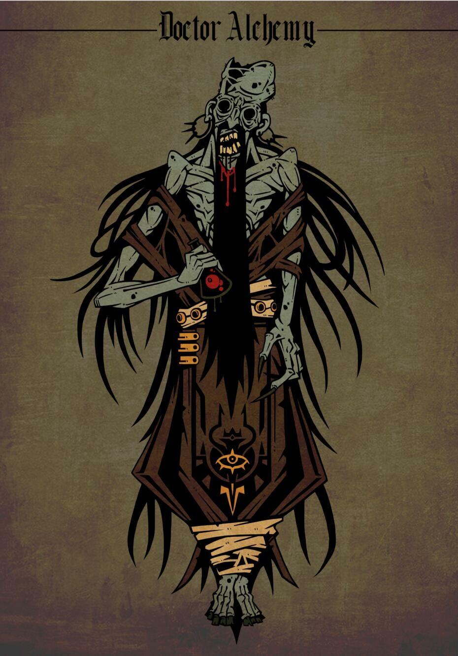 ArtStation - The Call of Cthulhu and Other Weird Stories——Doctor Alchemy