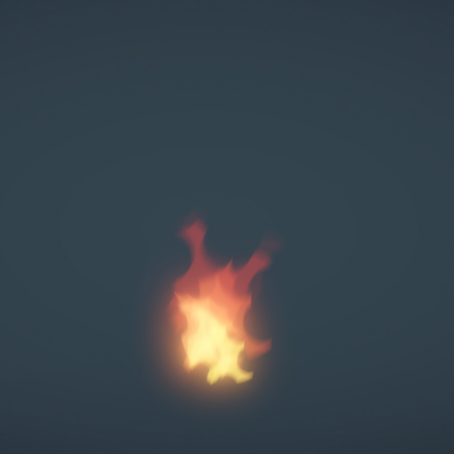flame texture unity