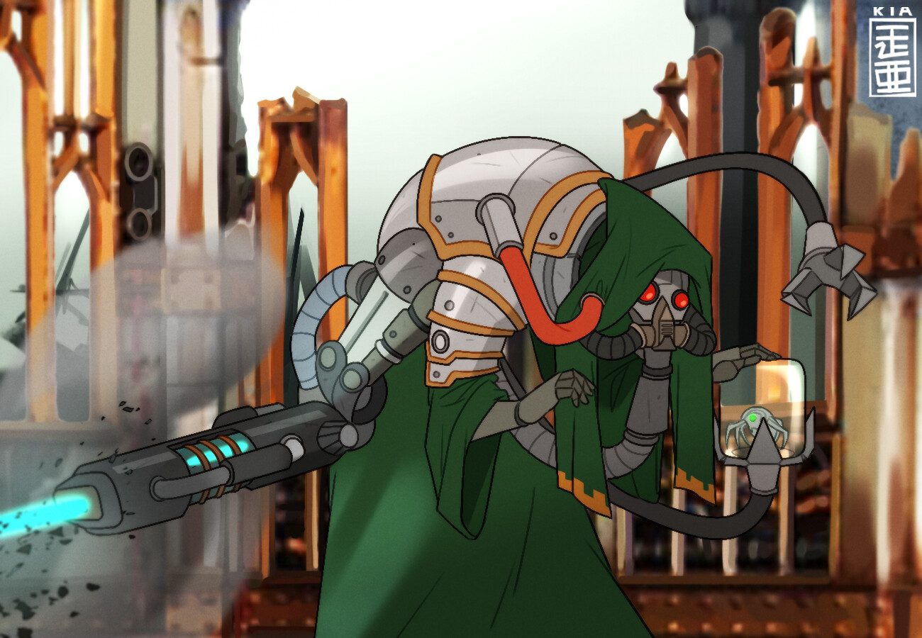 ArtStation - Tech Priest- Commission