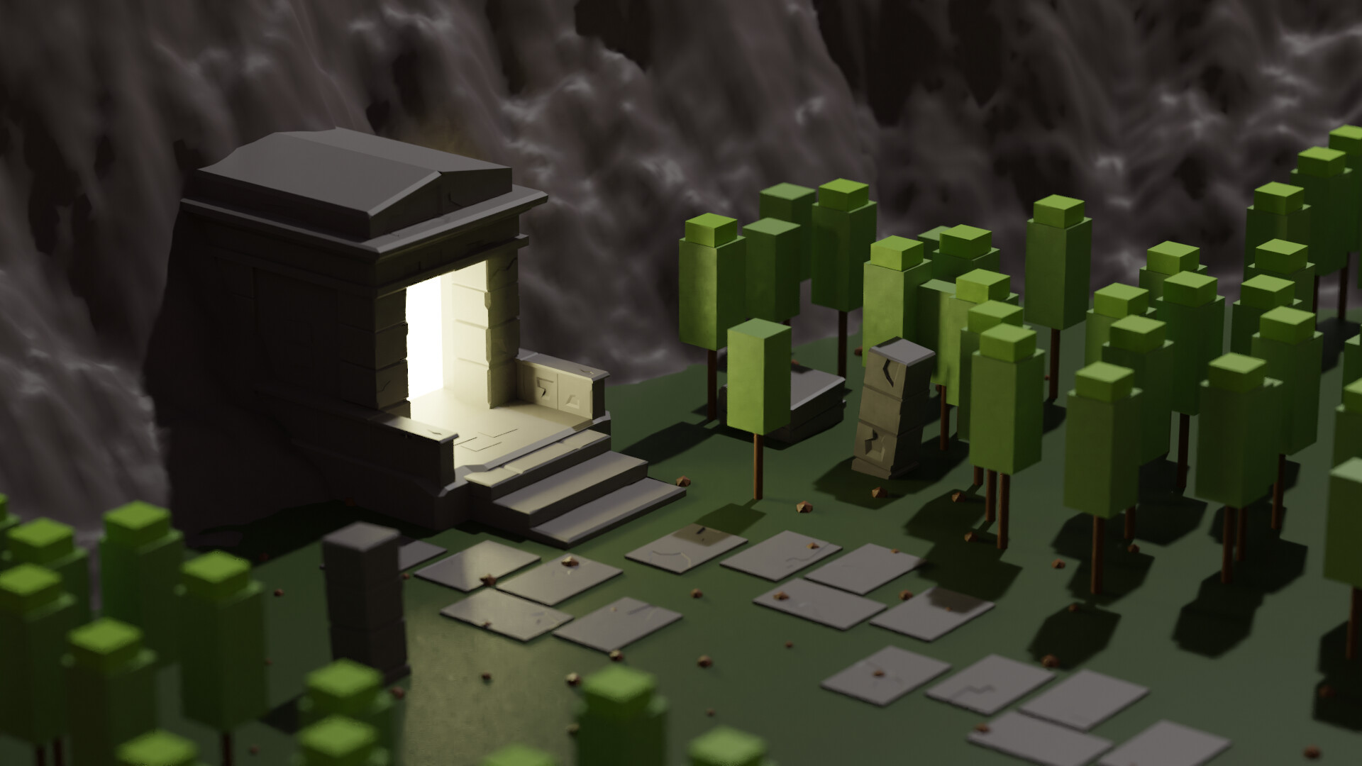 ArtStation - Low Poly Environments