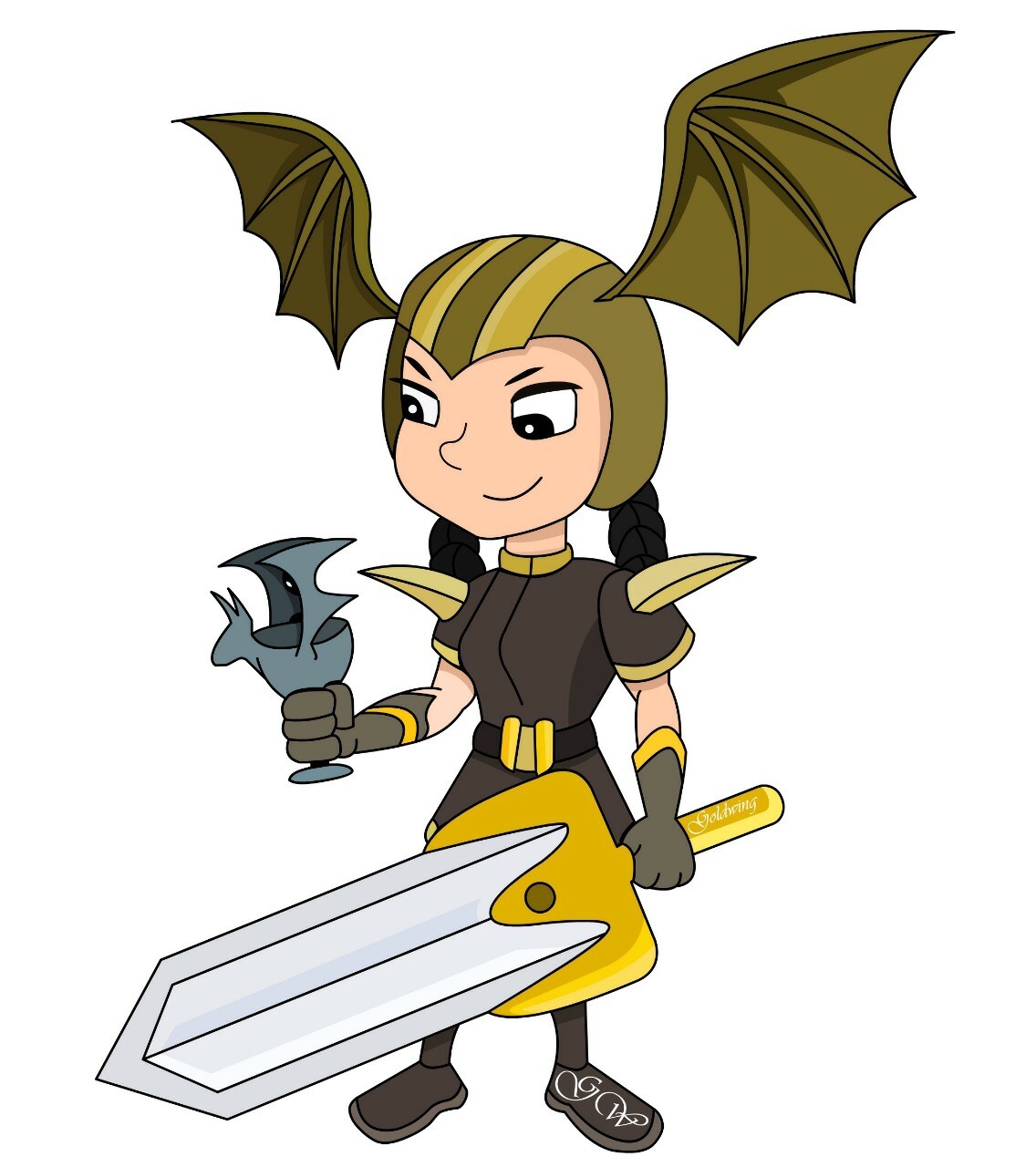 ArtStation - 2D Warrior Character Design