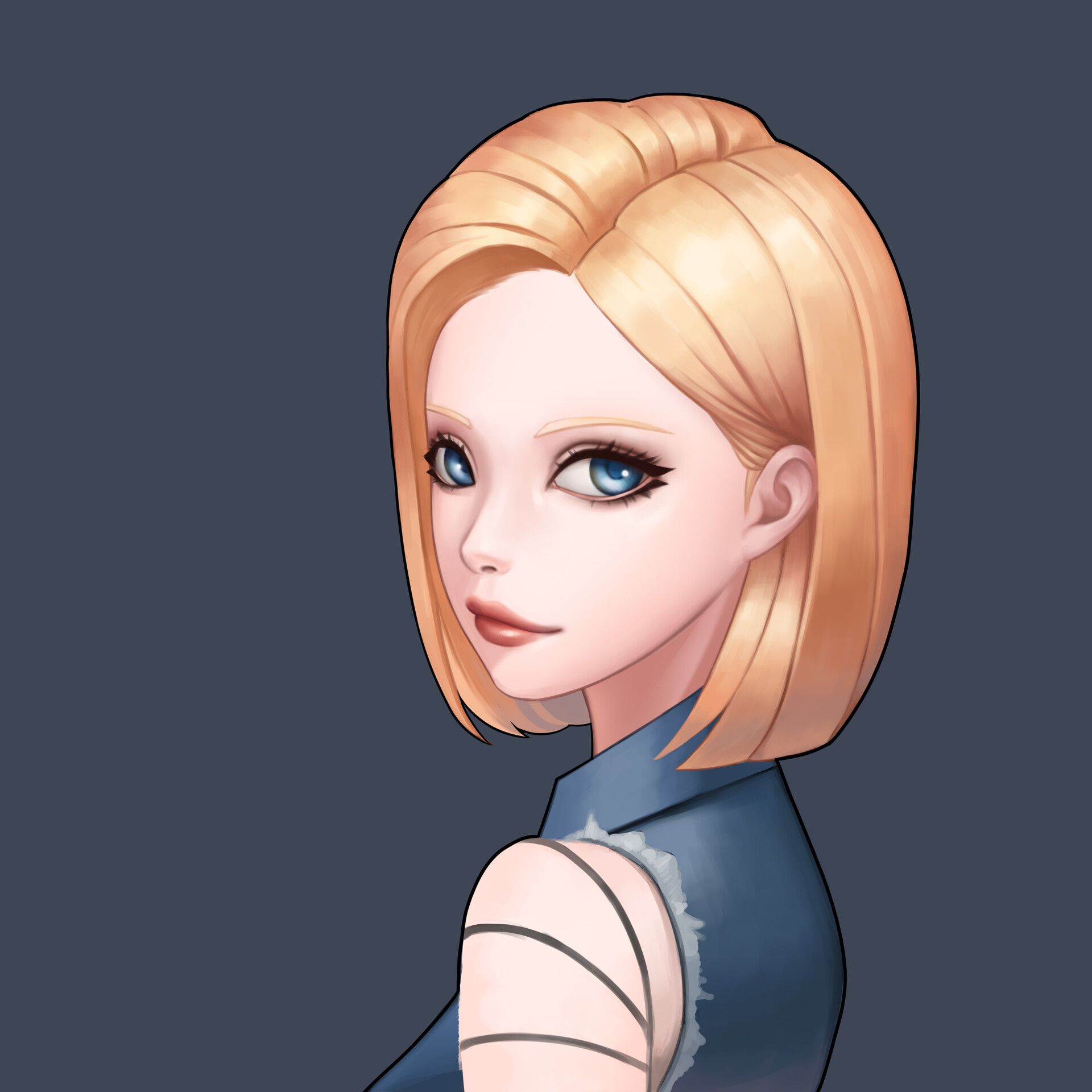 ArtStation - Android 18