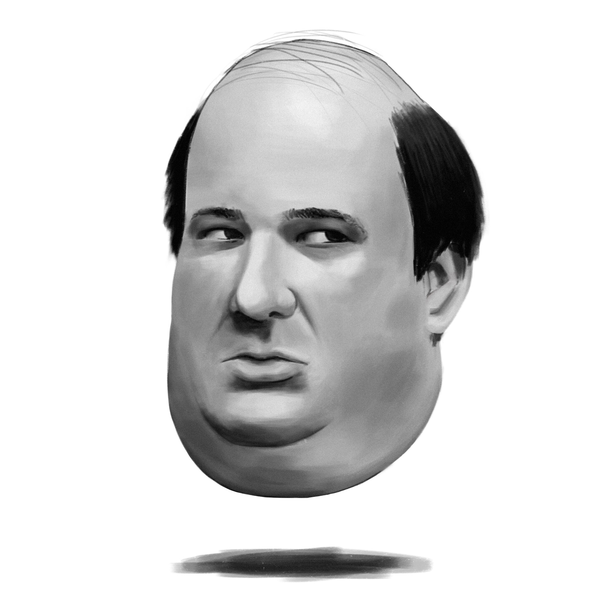 ArtStation - Kevin Malone head