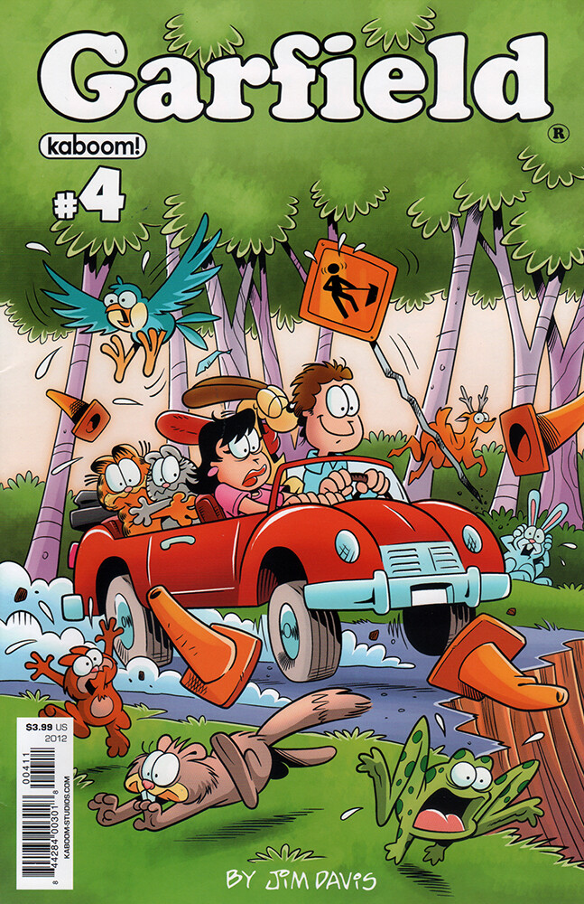 Gary Barker - Garfield #4 Boom Studios