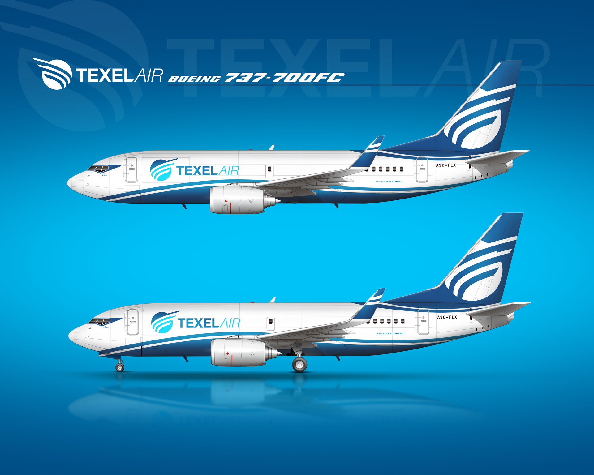 Chris Gray - Texel Air Boeing 737-700FC