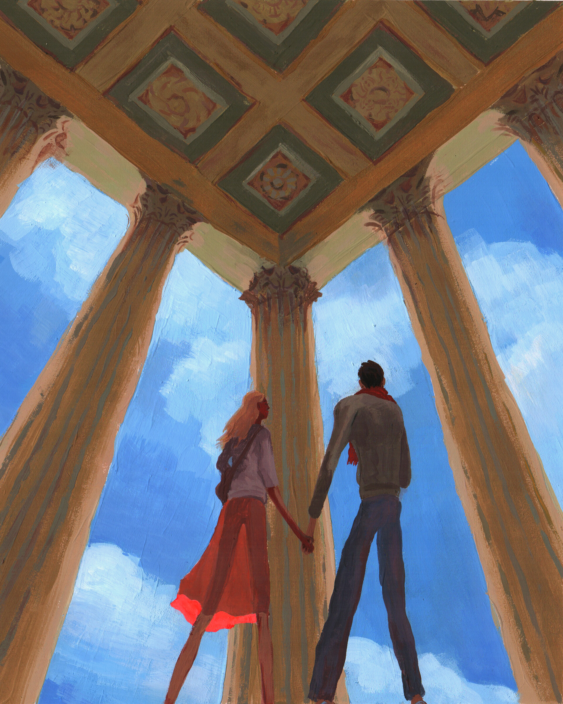 ArtStation - Maison Carree in Nîmes