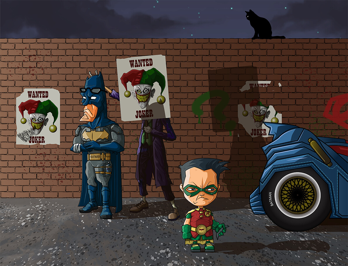 ArtStation - Batman & Robin