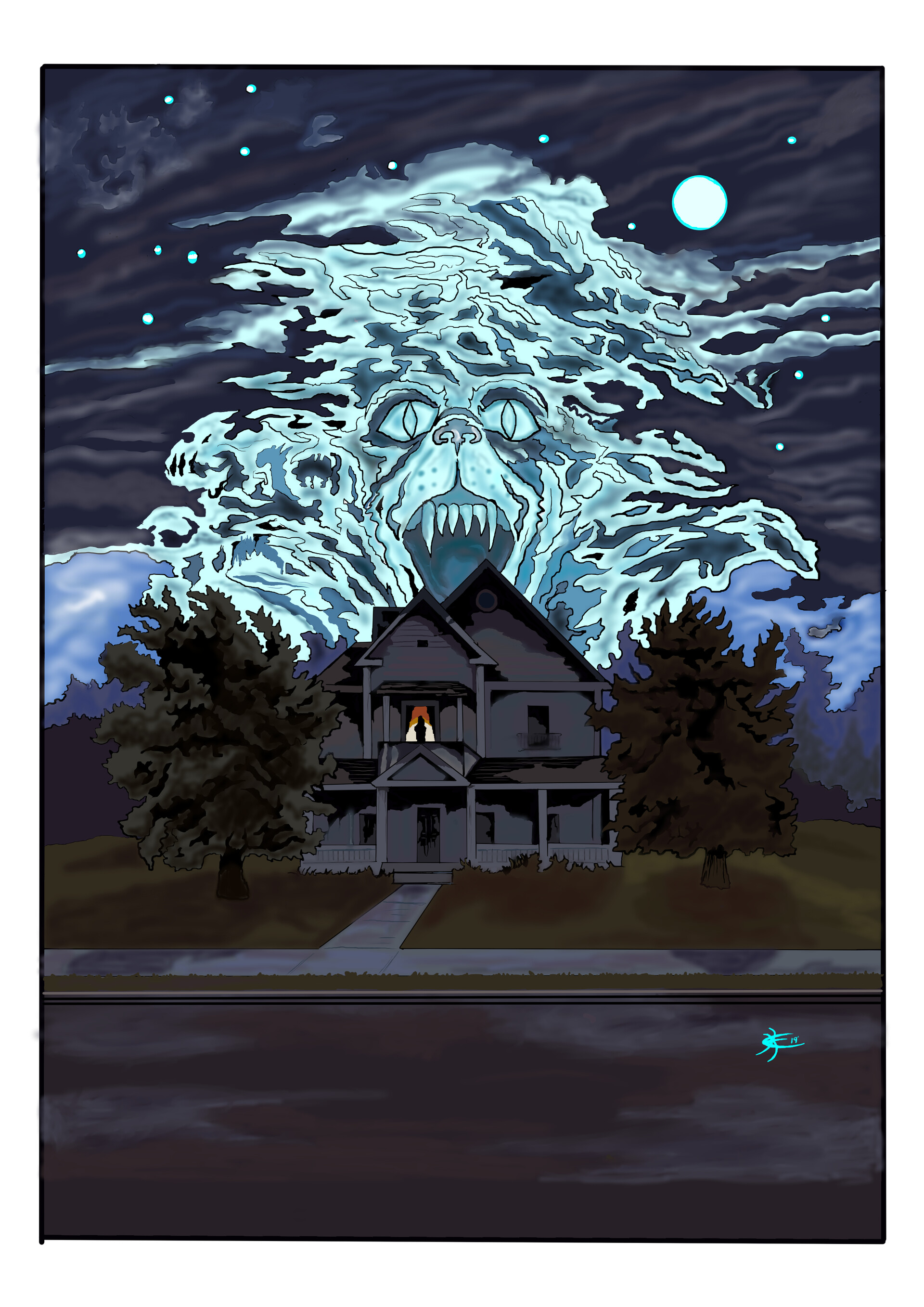 ArtStation - Junior High Horrors issue 8