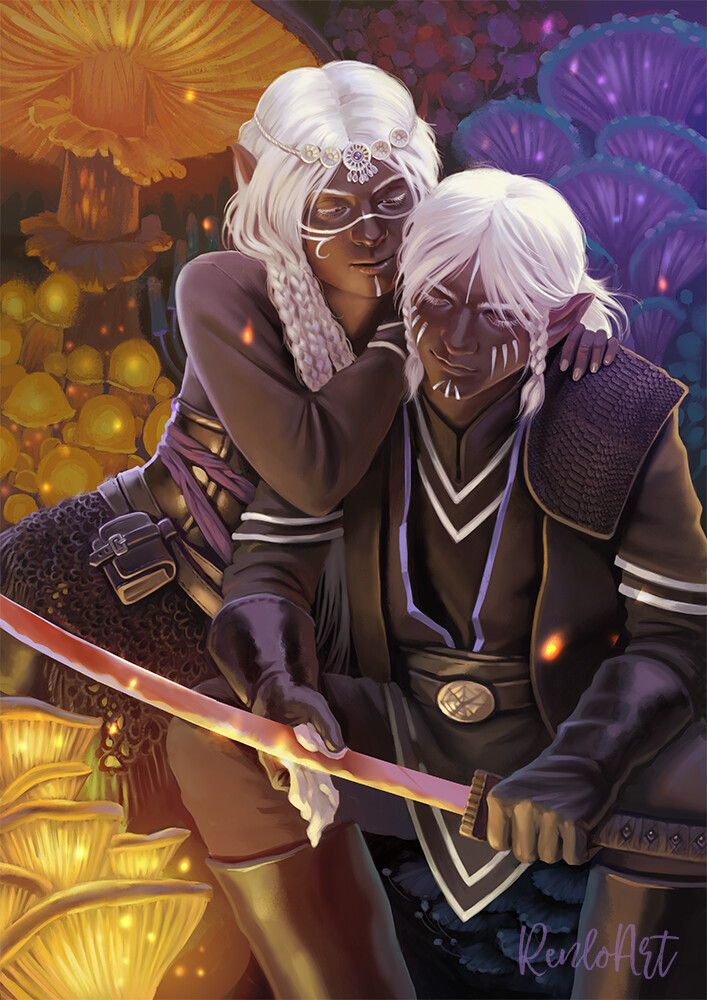 ArtStation - Dark elves