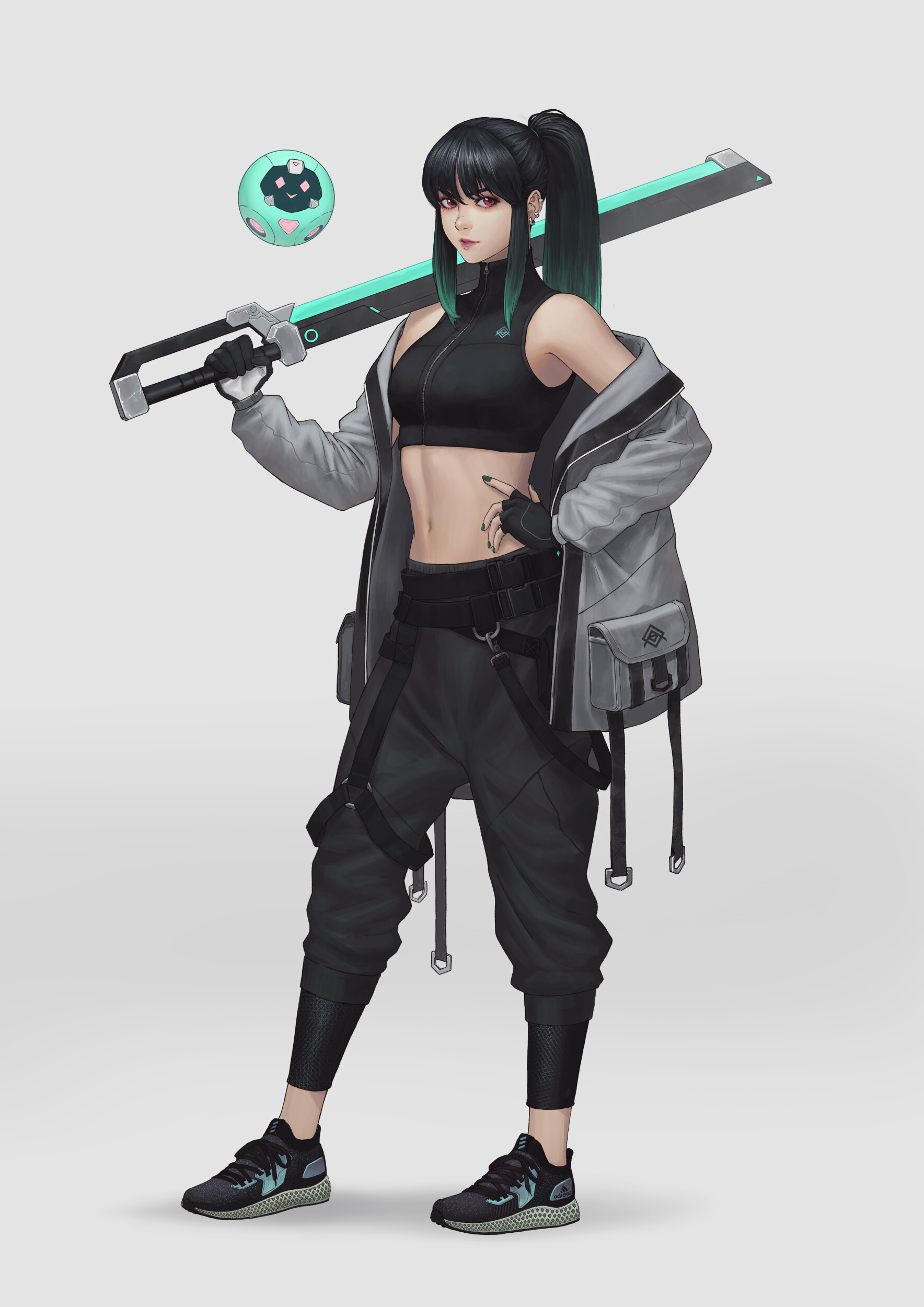 ArtStation - Laura (Techwear 1)
