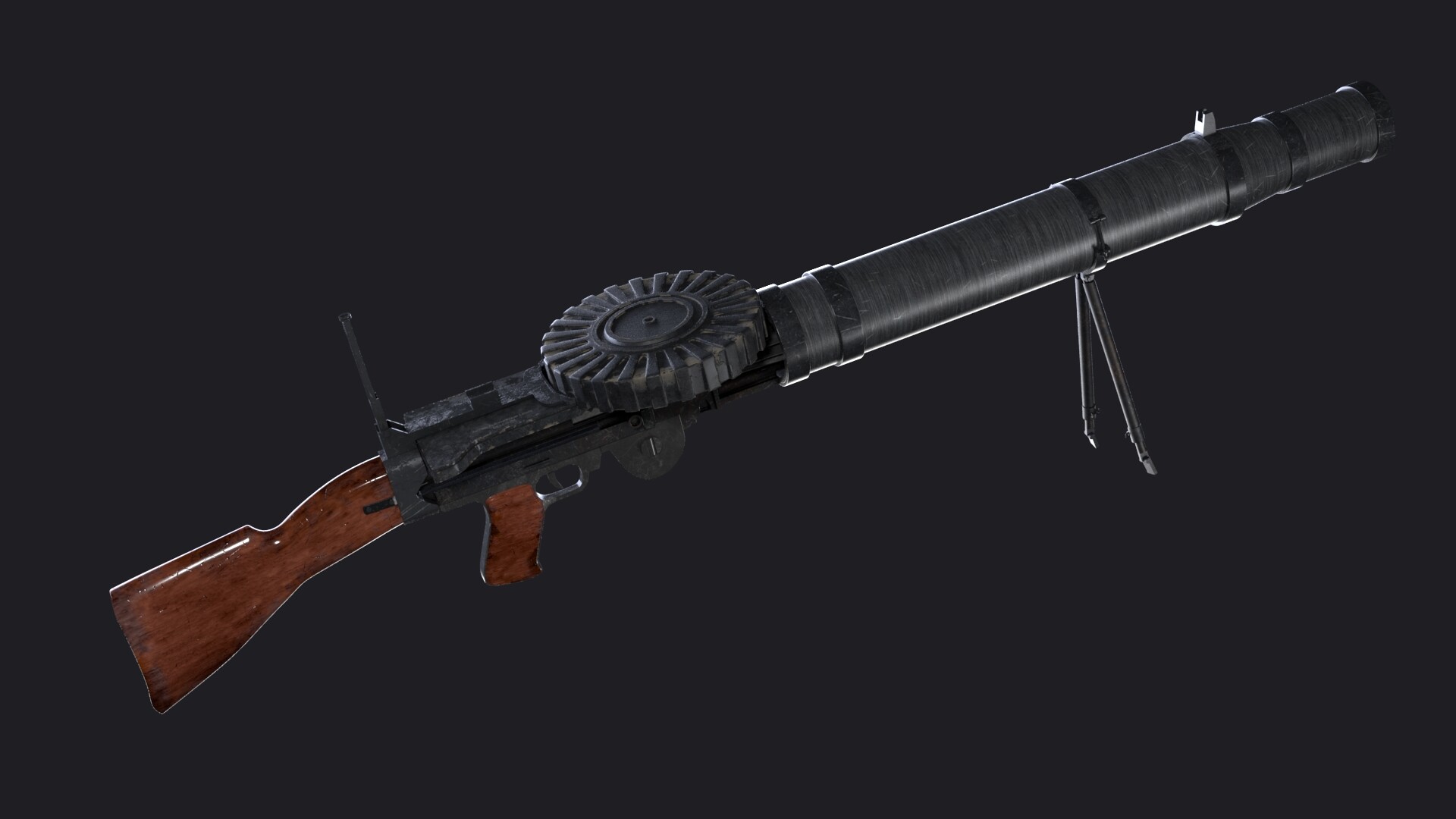 ArtStation - Lewis Gun