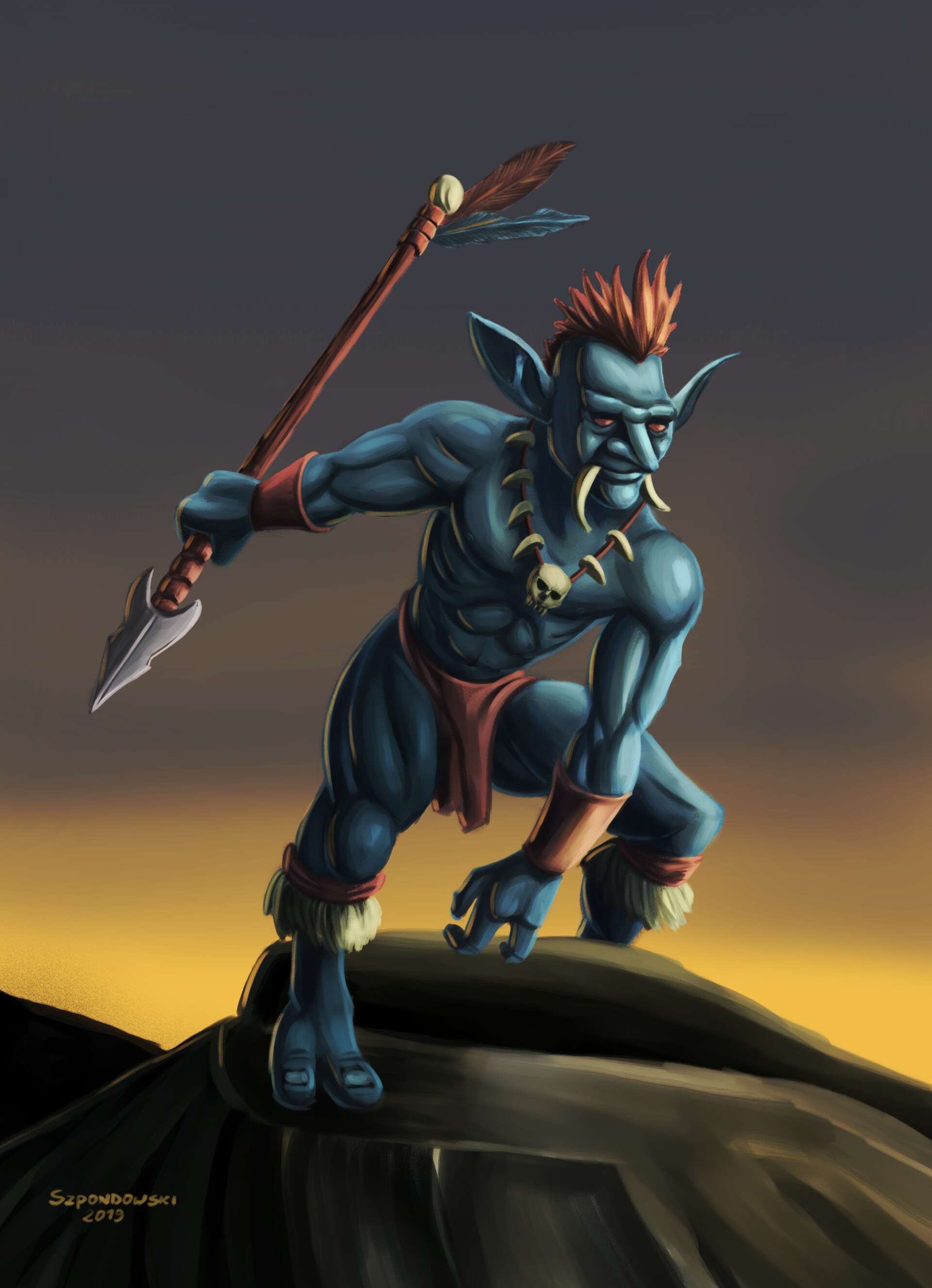 ArtStation - Darkspear Troll