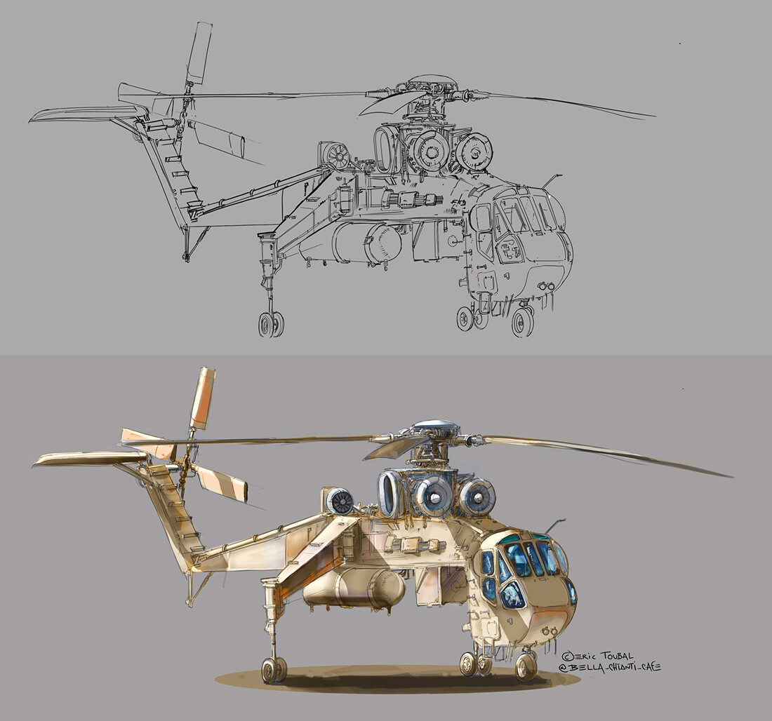 ArtStation - Skycrane