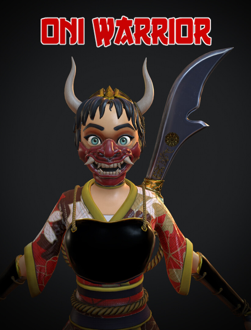 ArtStation - Oni Warrior